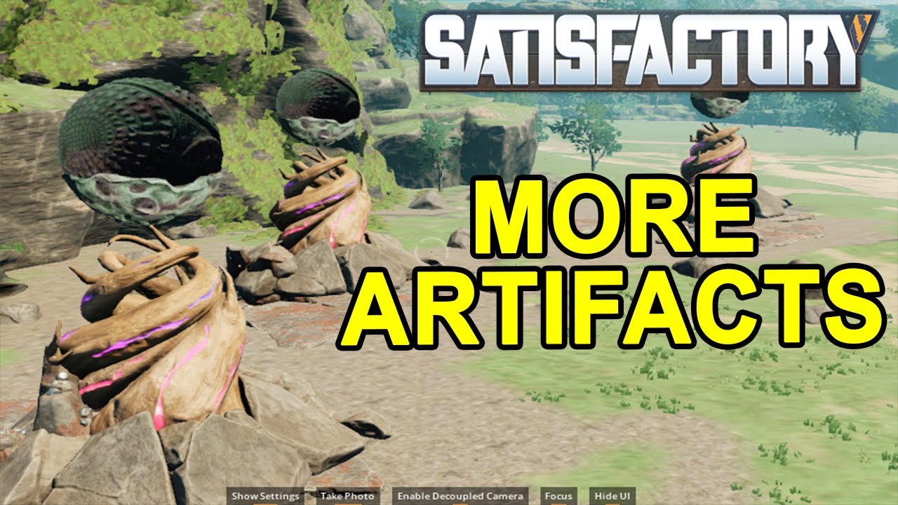 Void Core Artifacts Mod - Satisfactory Mods - YouTube