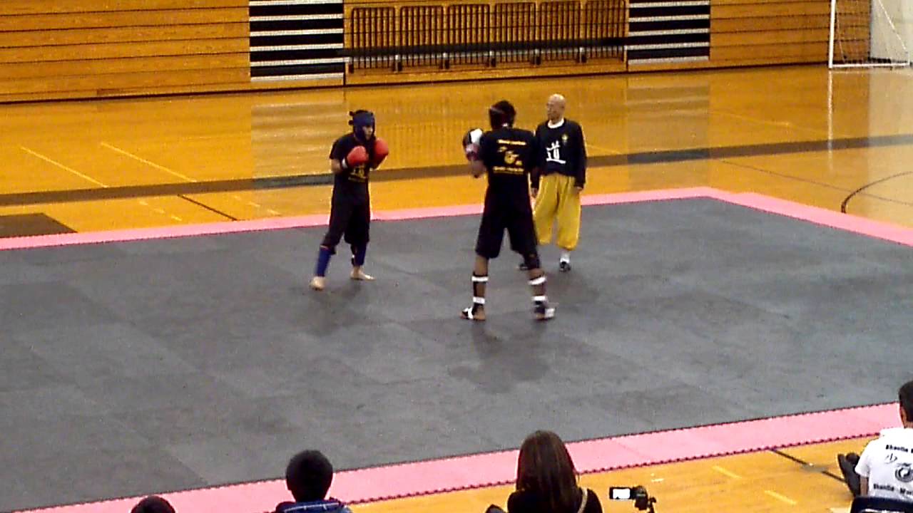 Shaolin us open kickboxing - YouTube