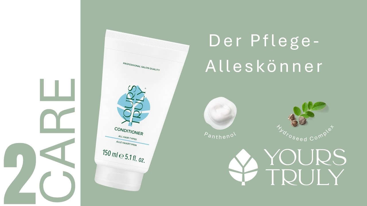 Yours Truly All Hair Types Conditioner - YouTube