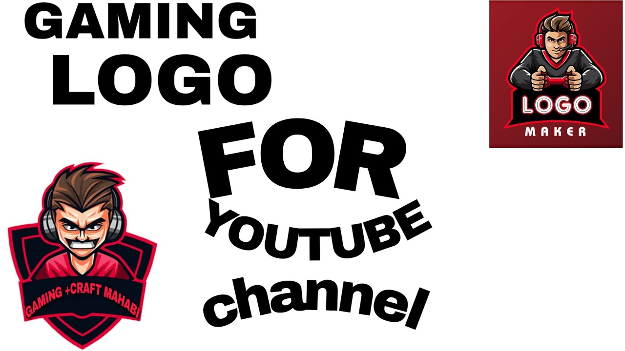😱😱How to make gaming logo for YouTube channel 😱😱 - YouTube