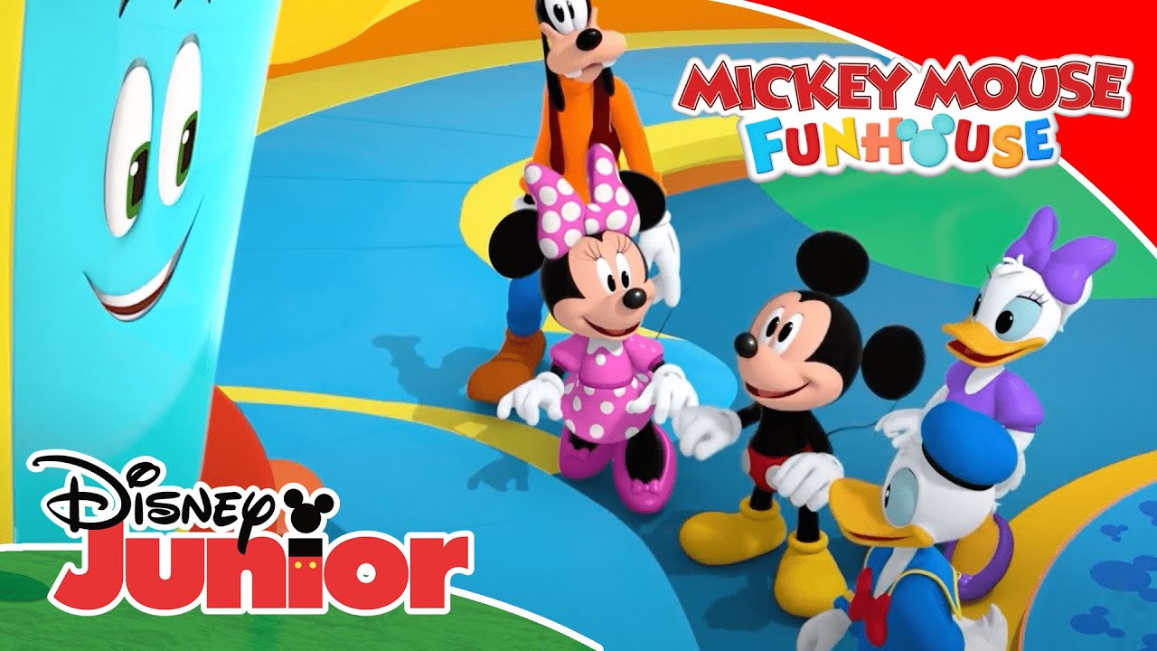 Mickey Mouse Funhouse: ¿Dónde la escalera irá? | Disney Junior Oficial ...