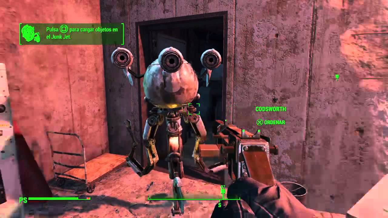 Fallout 4 , donde encontrar el Junk Jet (lanza basuras) - YouTube