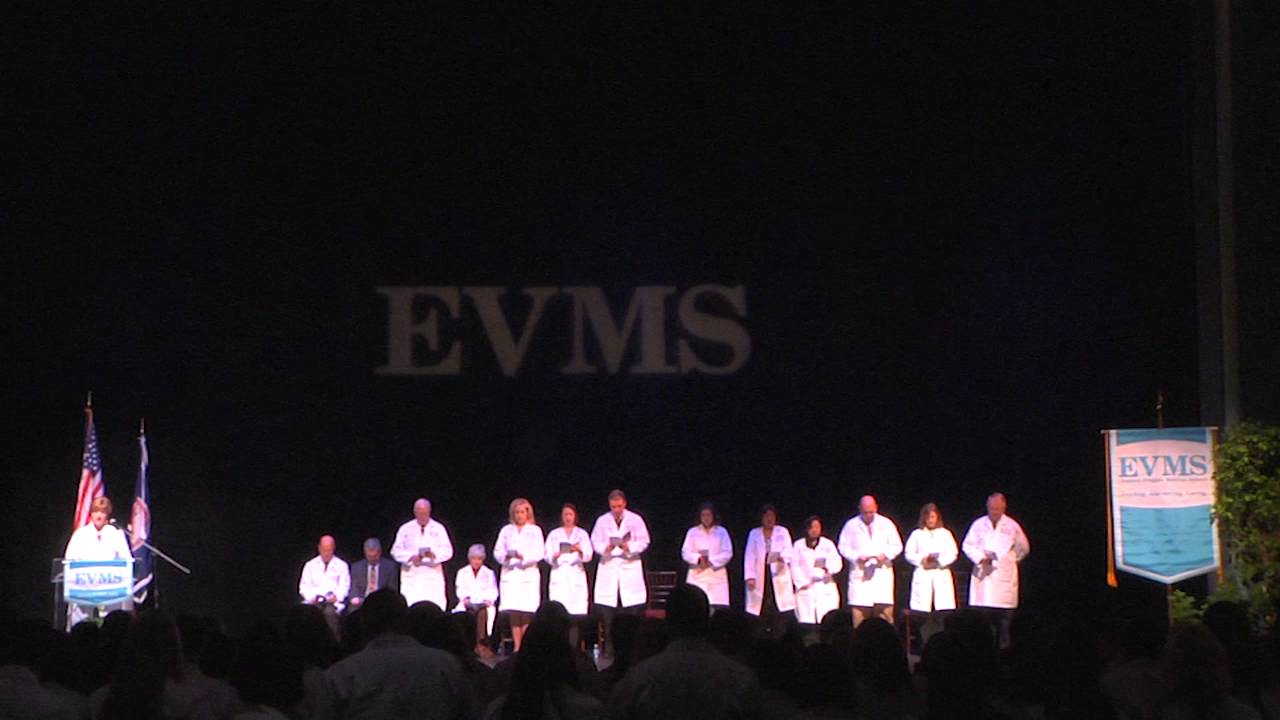 EVMS PA Class of 2017 White Coat Ceremony - Second Half - YouTube