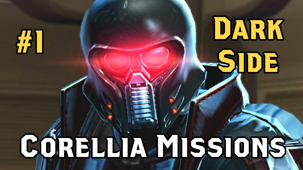 SWTOR Corellia Empire Missions - Darth Charnus - Dark Side Sith Warrior ...