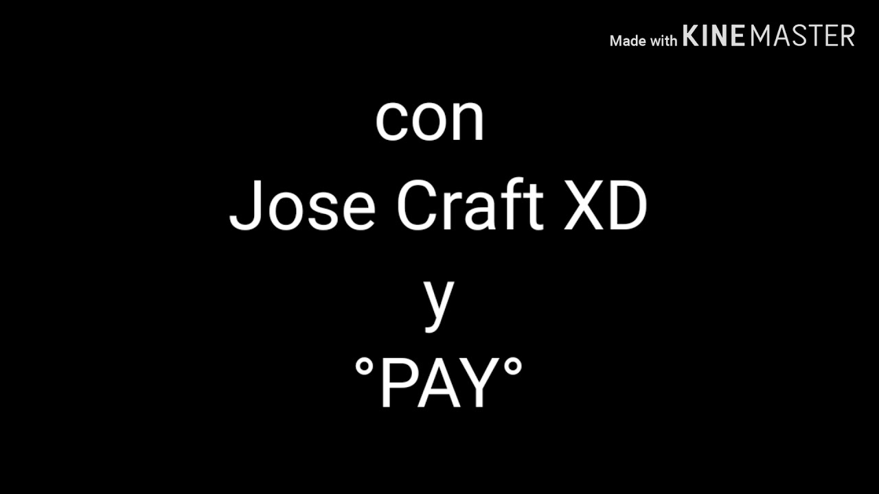 Crees que soy guapo /José Craft XD - YouTube