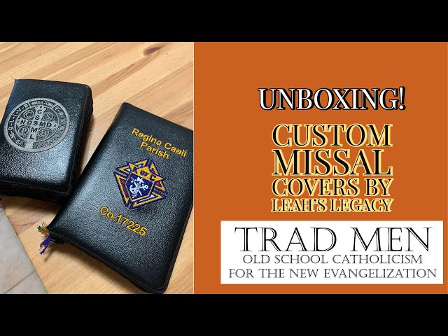 Custom Missal Cover Catholic
