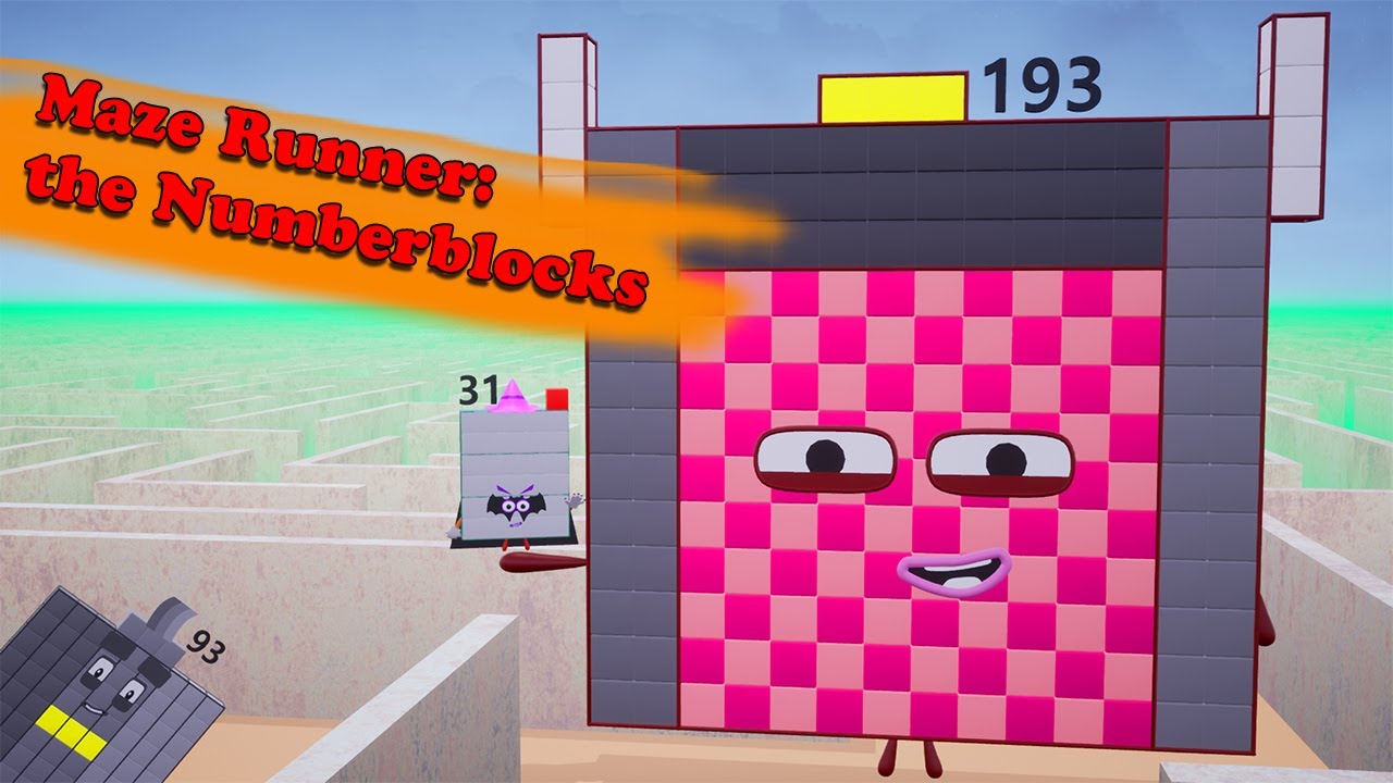 The Fan-Made Numberblocks are running from a vampire! - YouTube