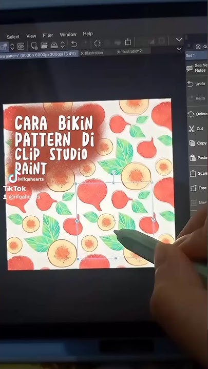 Mini Tutorial Seamless Pattern di CSP - YouTube