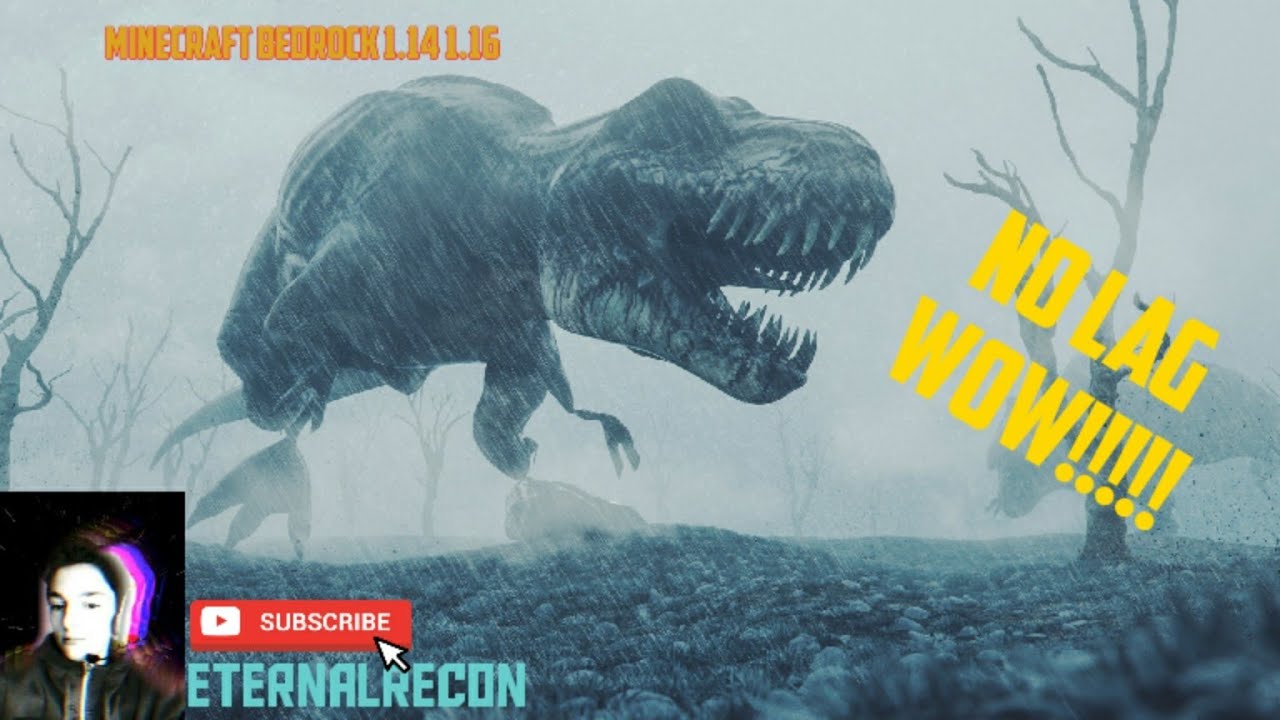 Dinosaur Addons (minecraft bedrock 1.14 1.16) - YouTube