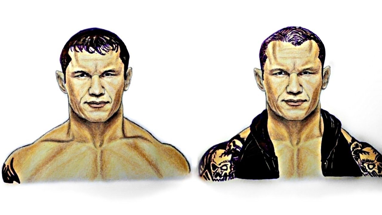 RANDY ORTON WWE journey Drawing | RKO |ATA | #shorts #Artisttriesall # ...