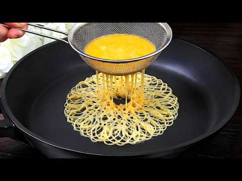 The chef taught me this egg trick. I don't fry eggs anymore!