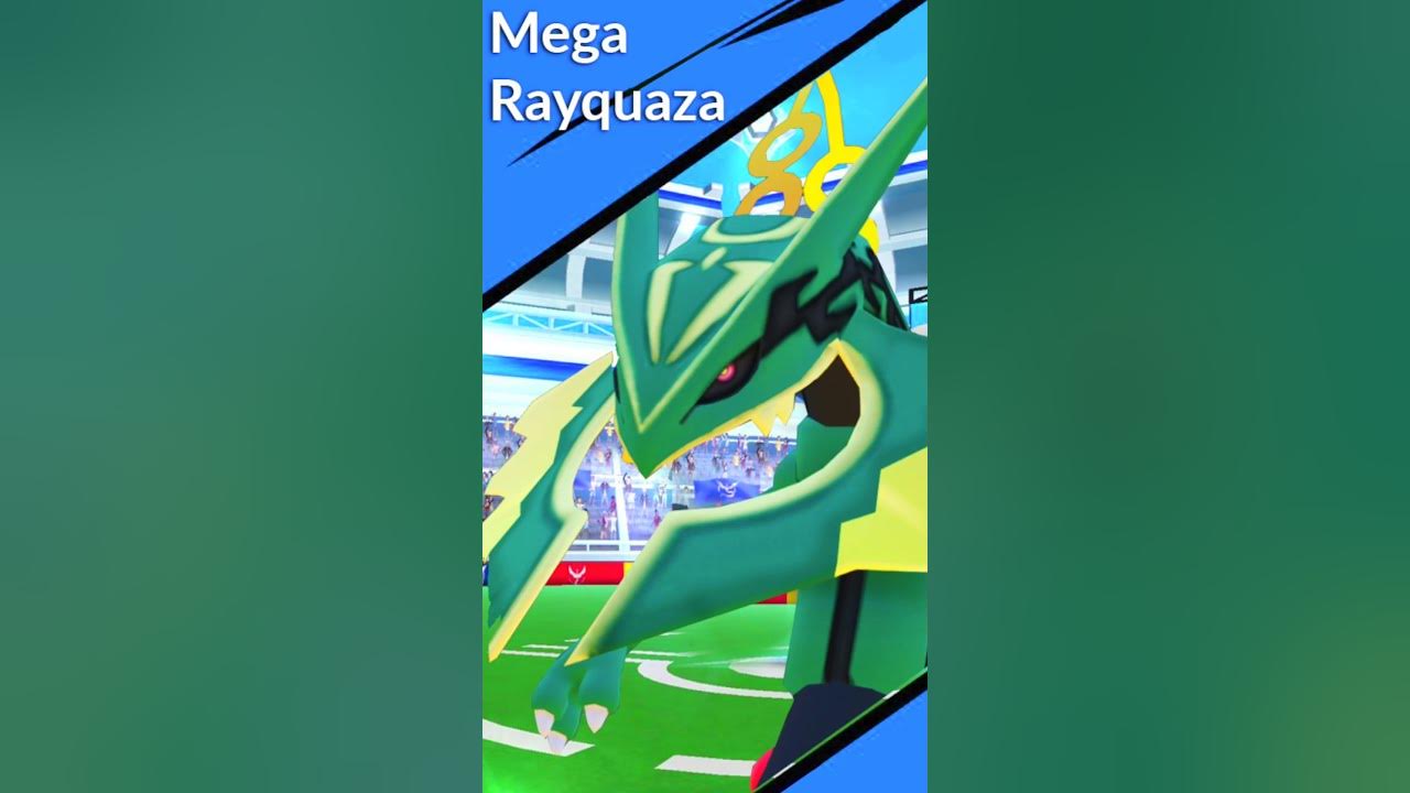 Mega Rayquaza in Pokémon GO! - YouTube
