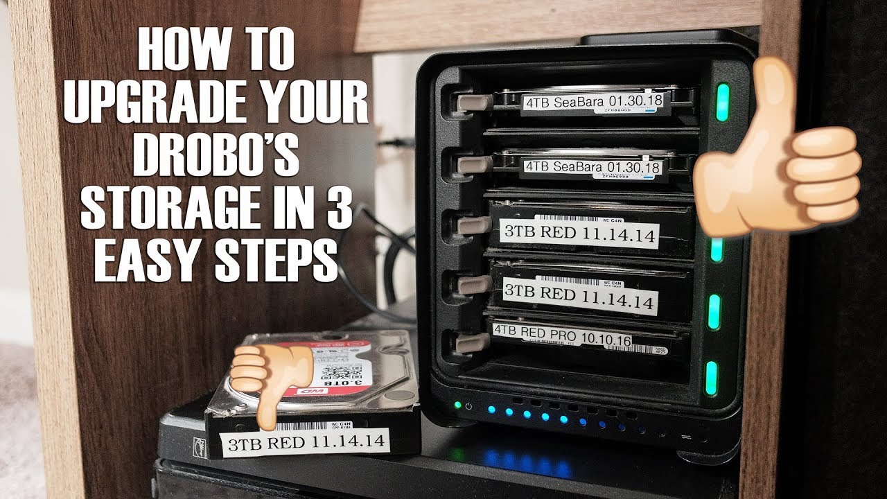How to Upgrade your Drobo's Storage - YouTube