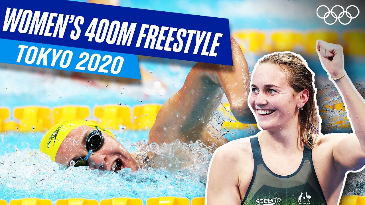 Women's 400m Freestyle Final | Tokyo 2020 - YouTube