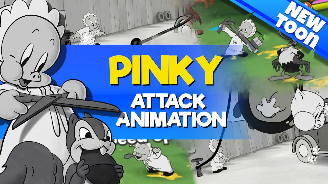 ATTACK ANIMATION I Pinky | Looney Tunes World of Mayhem - YouTube