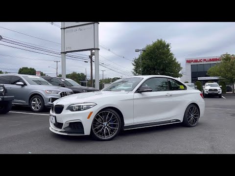 2019 BMW M240i xDrive in Mineral White - YouTube