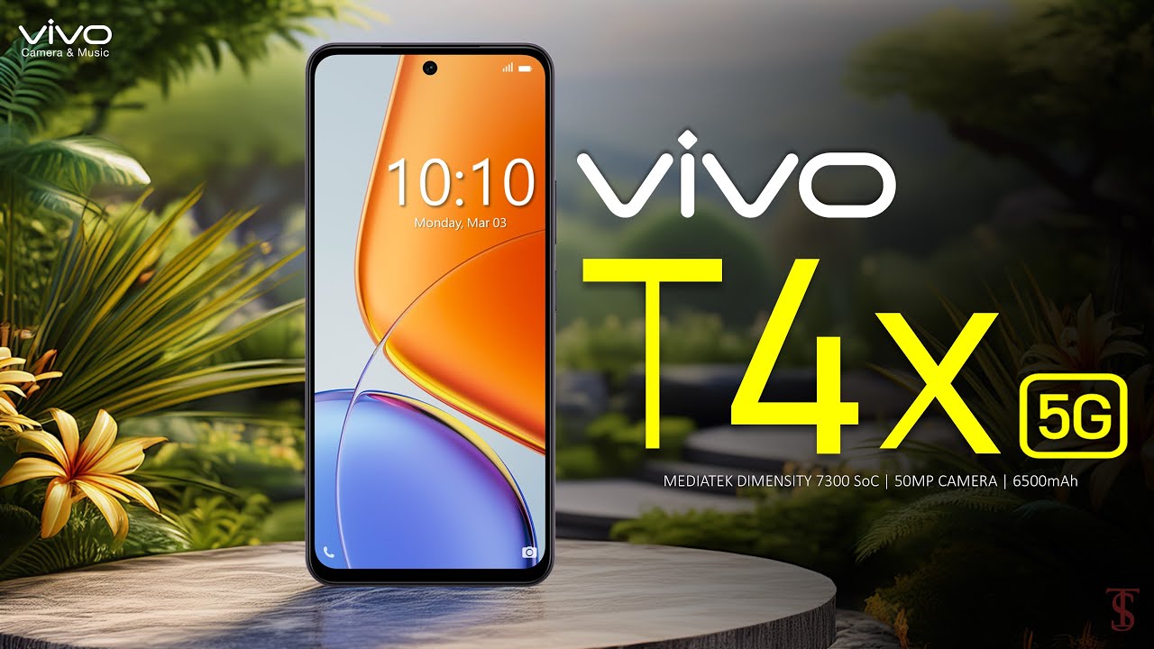 Vivo T4x 5G Price, Official Look, Design, Specifications, 8GB RAM ...