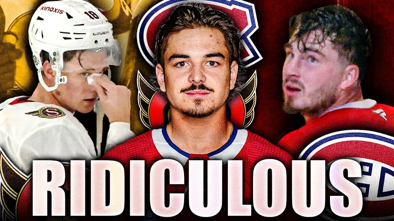THIS HABS GAME WAS RIDICULOUS: RIDLY GREIG HIT ON KIRBY DACH + ARBER ...