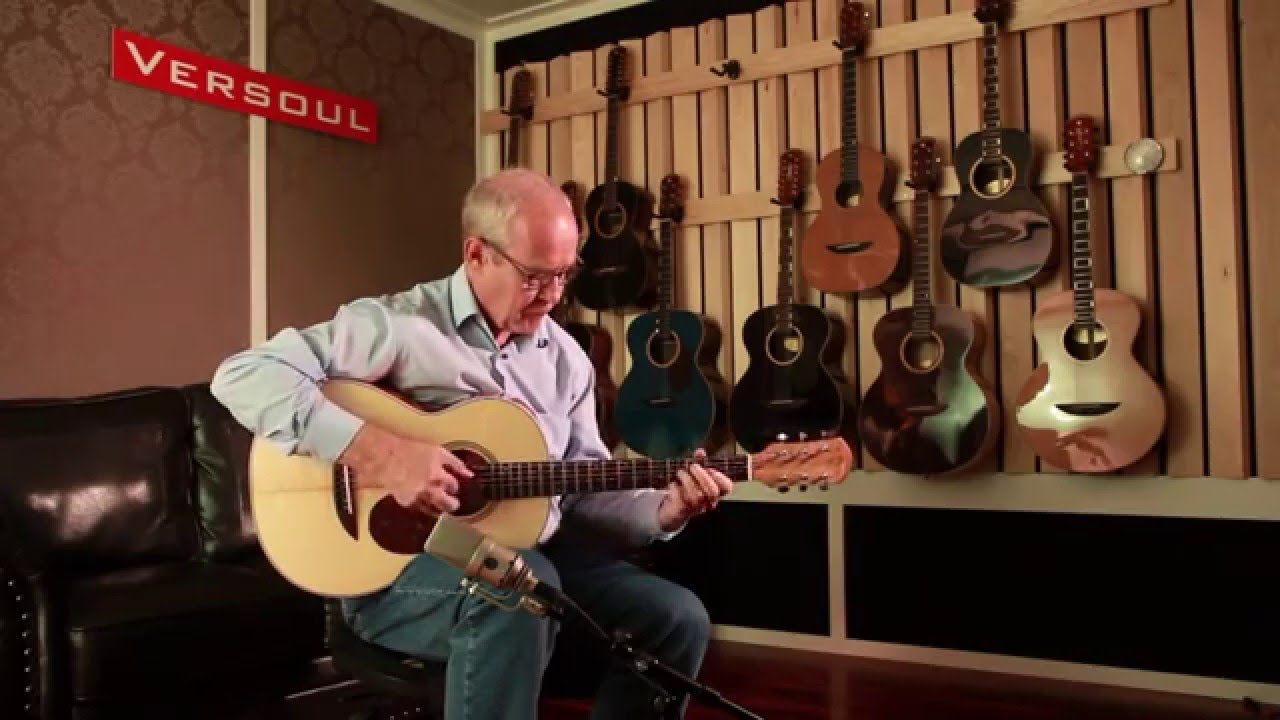 Buxom 6 Steel String Flat Top Guitar, DADGAD tuning - YouTube