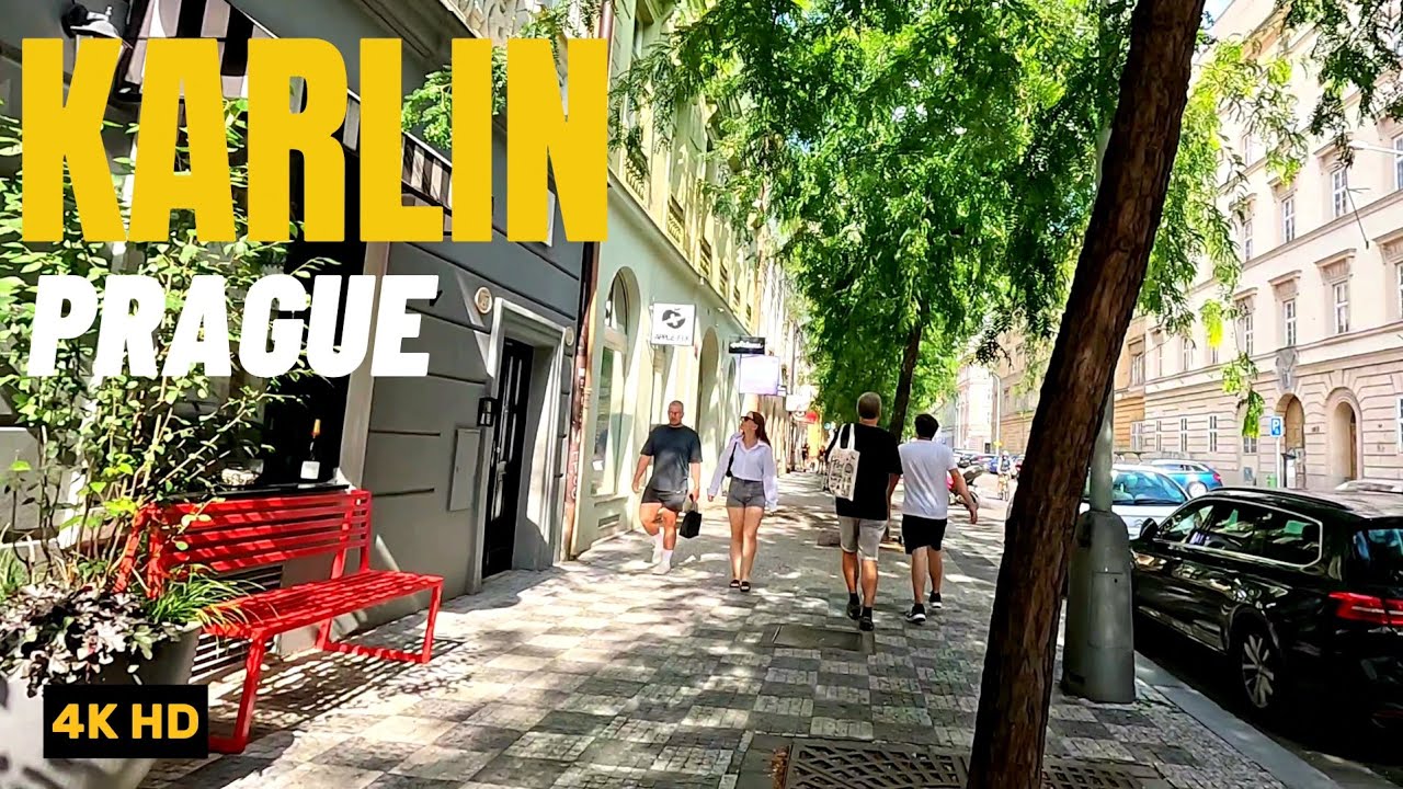 KARLIN. Prague, Czech Republic. Walking Tour - YouTube