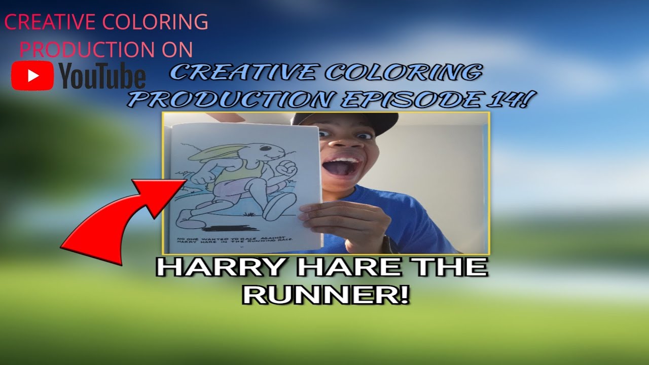 Harry Hare The Runner - Creative Coloring Production Episode 14 - YouTube