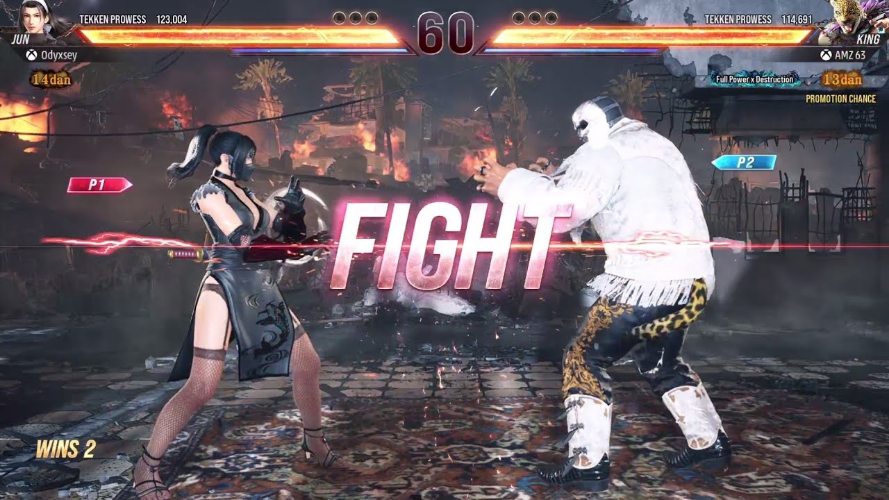 Tekken 8| Jun (Odyxsey) vs King (AMZ 63) | First to 3! - YouTube