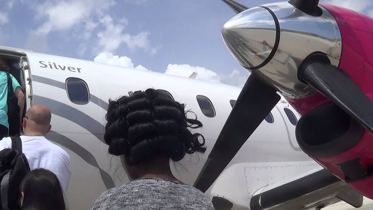 boarding Saab 340 turbo prop in Ft. Lauderdale (March 17th, 2014) - YouTube