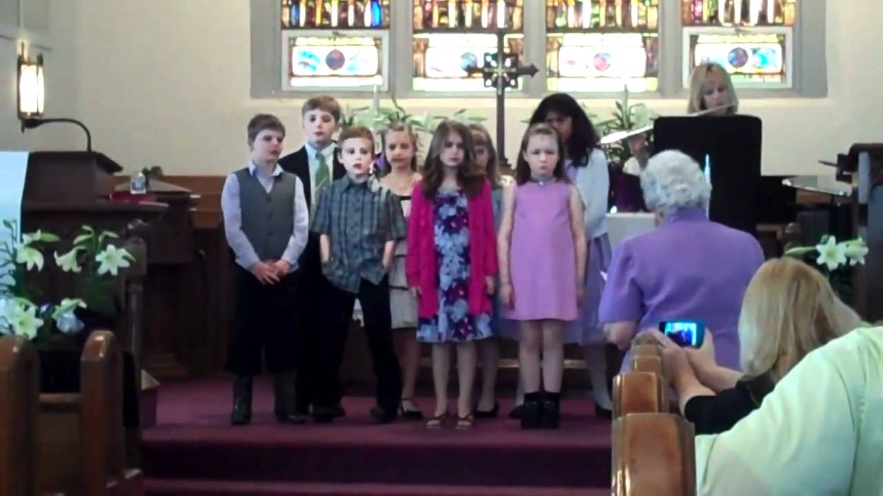 LOGOS Choir Sings at church on Easter Sunday - YouTube