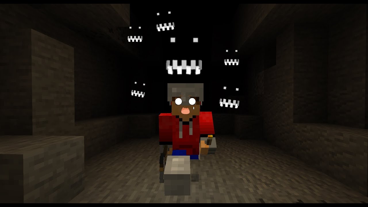 I just turned Minecraft into a horror game... Minecraft Cave Dweller ...
