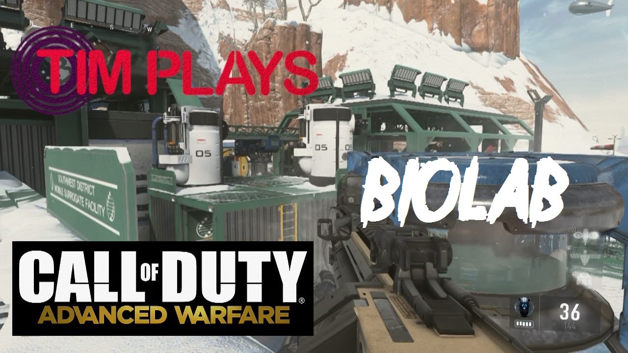 Call of Duty Advanced Warfare - Biolab - Tim Plays - YouTube