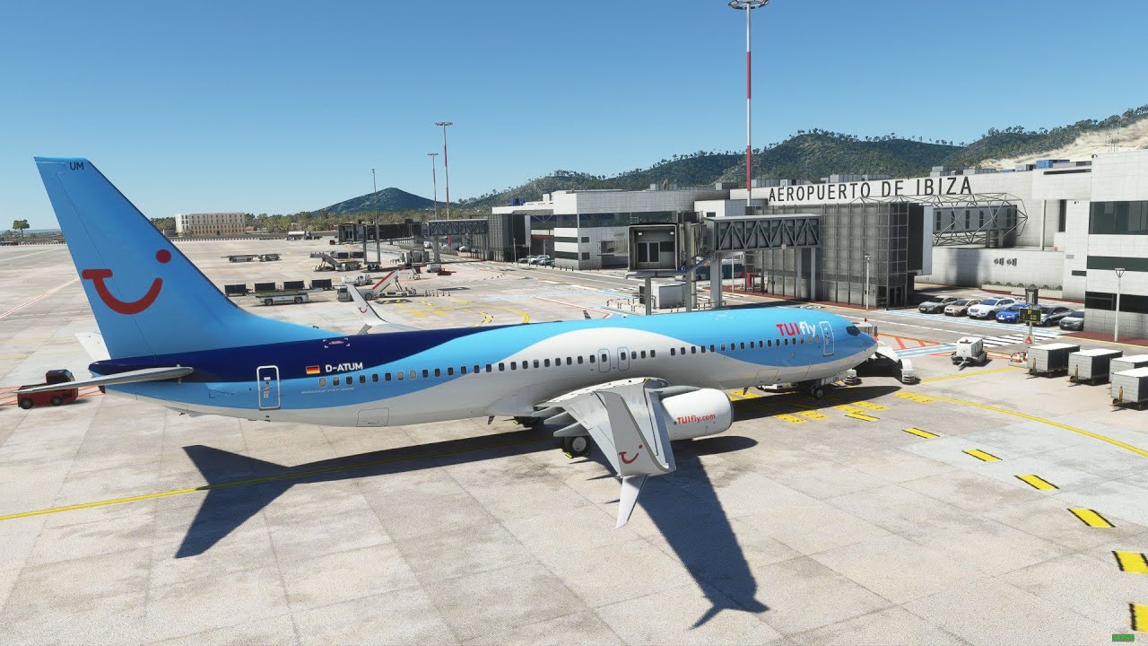Ibiza To Dusseldorf Tui B738 Flight Simulator 2020 Real Ops