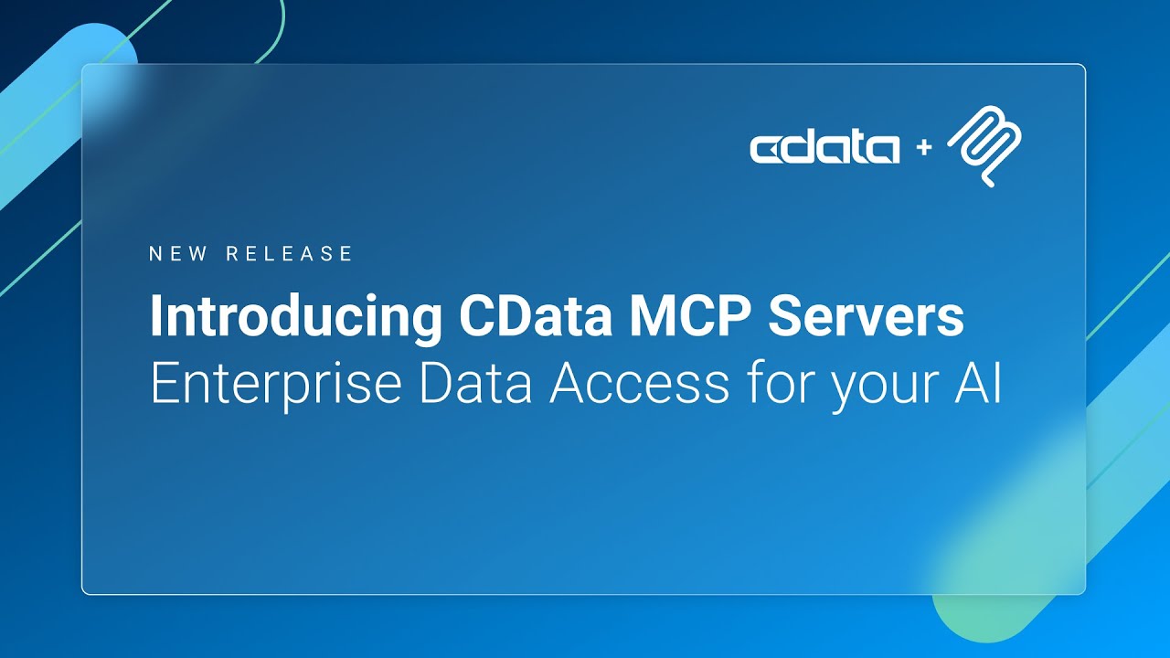 Introducing CData MCP Servers - YouTube