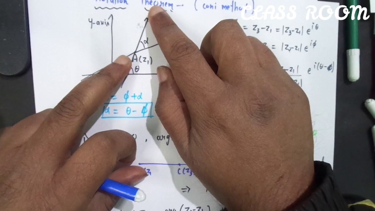 Complex Numbers Geometry Lecture 2 Rotation Theorem YouTube