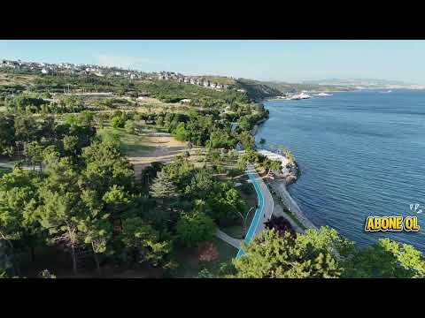 Darıca Millet Bahçesi Havadan Görüntüleri | Darica National Garden Drone Footage 4K