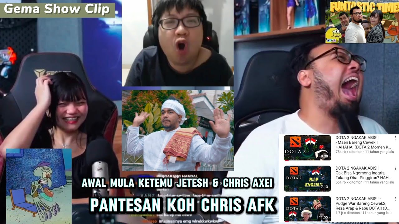 Gema Show Clip : Awal Mula Ketemu Jetesh & Chris Axei (Final Part ...