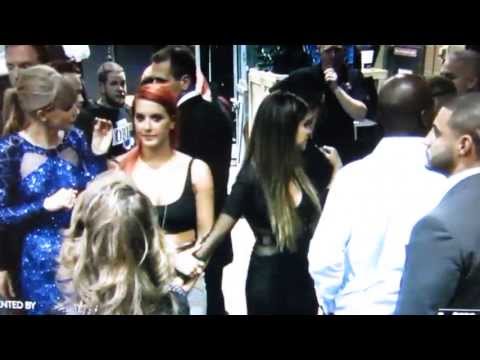 Taylor Swift, Selena Gomez and Justin Bieber backstage Billboard Music Awards 2013