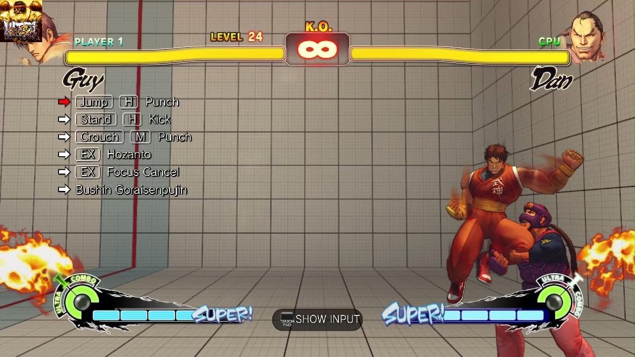 ULTRA STREET FIGHTER IV - Guy Trial: 24 - YouTube
