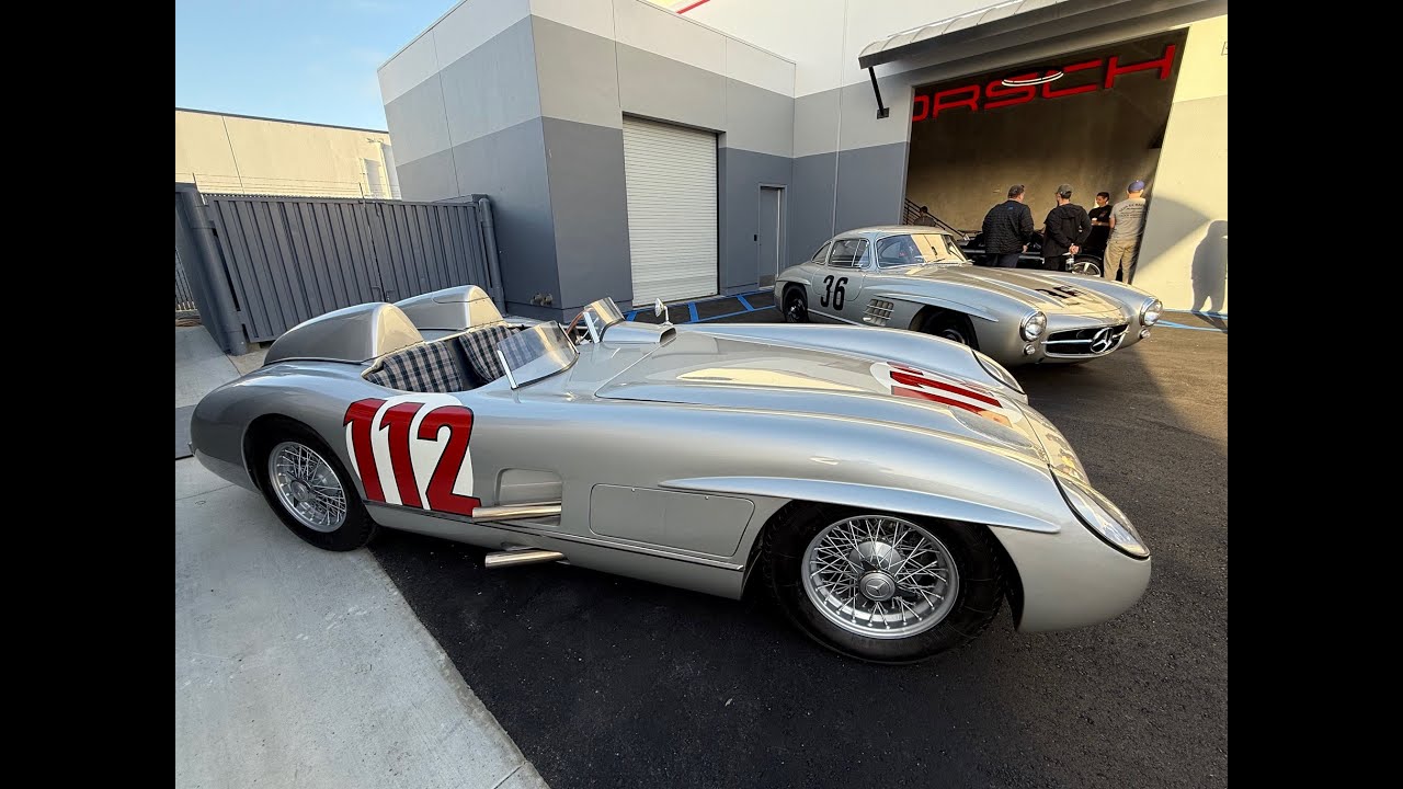 1955 Mercedes 300 SL Gullwing Grand Prix Race Cars 300 SLR #cars # ...