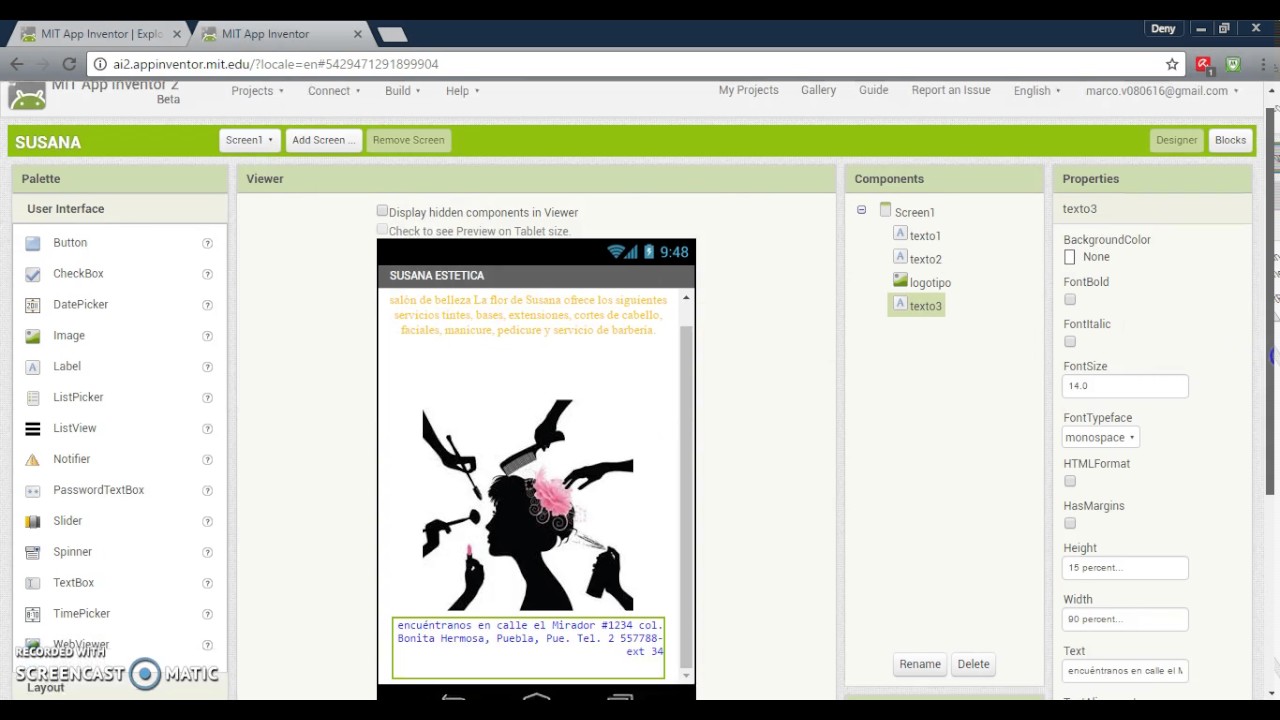 crear un apk con mit inventor - YouTube