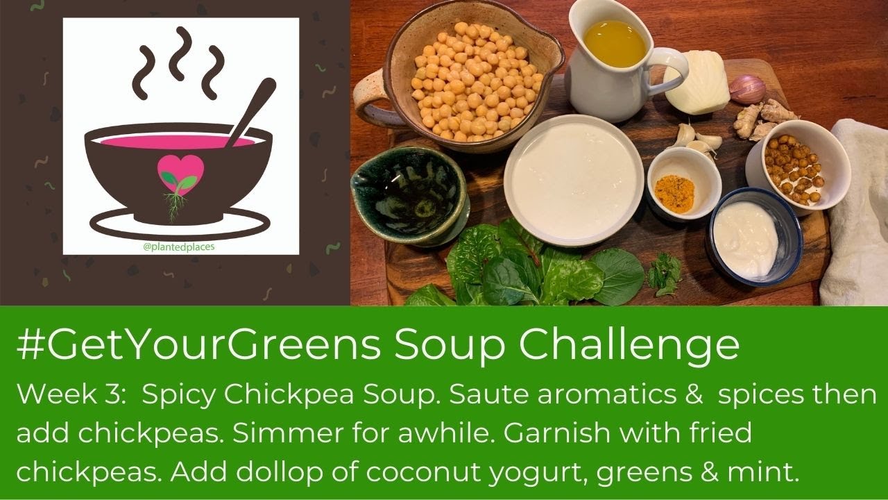 Soup Challenge - Spicy Chickpea Soup - YouTube