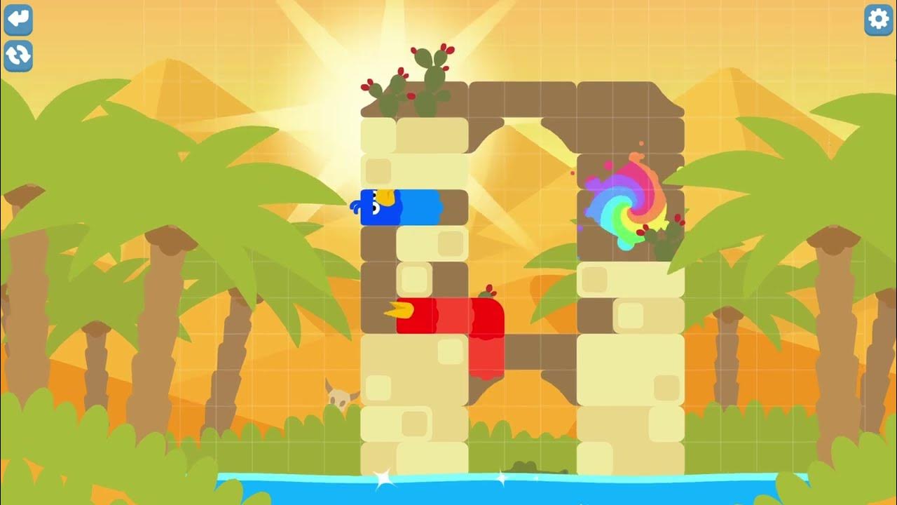 Snakebird Primer | Complete Walkthrough - Level 65 - YouTube
