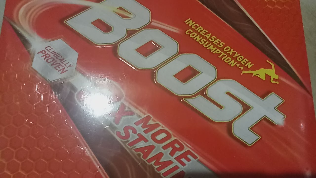 Unboxing Of Boost Packet In Telugu | Real Time Videos - YouTube