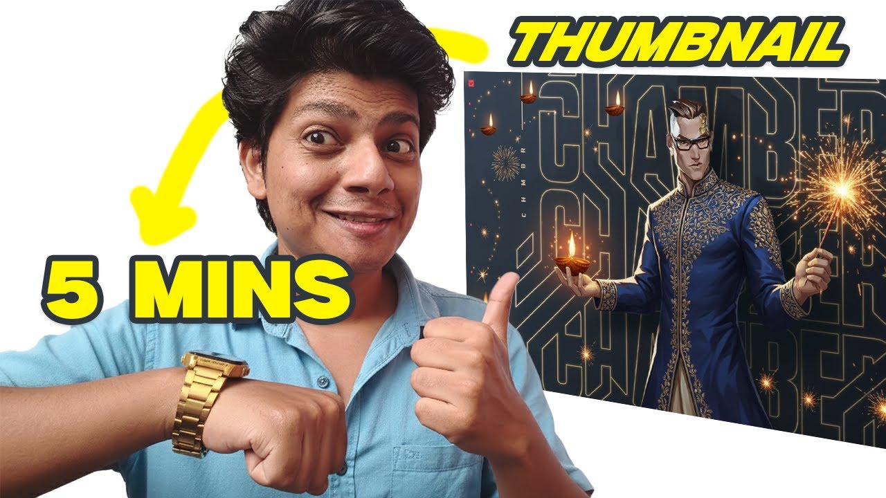 STOP Wasting Time! Make a Gaming Thumbnail in 5 Mins - YouTube