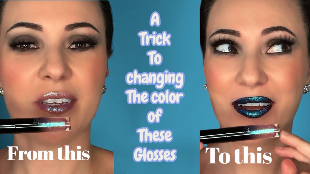 Duo-Chrome Lipgloss- The Color Change Will Blow Your Mind! - YouTube