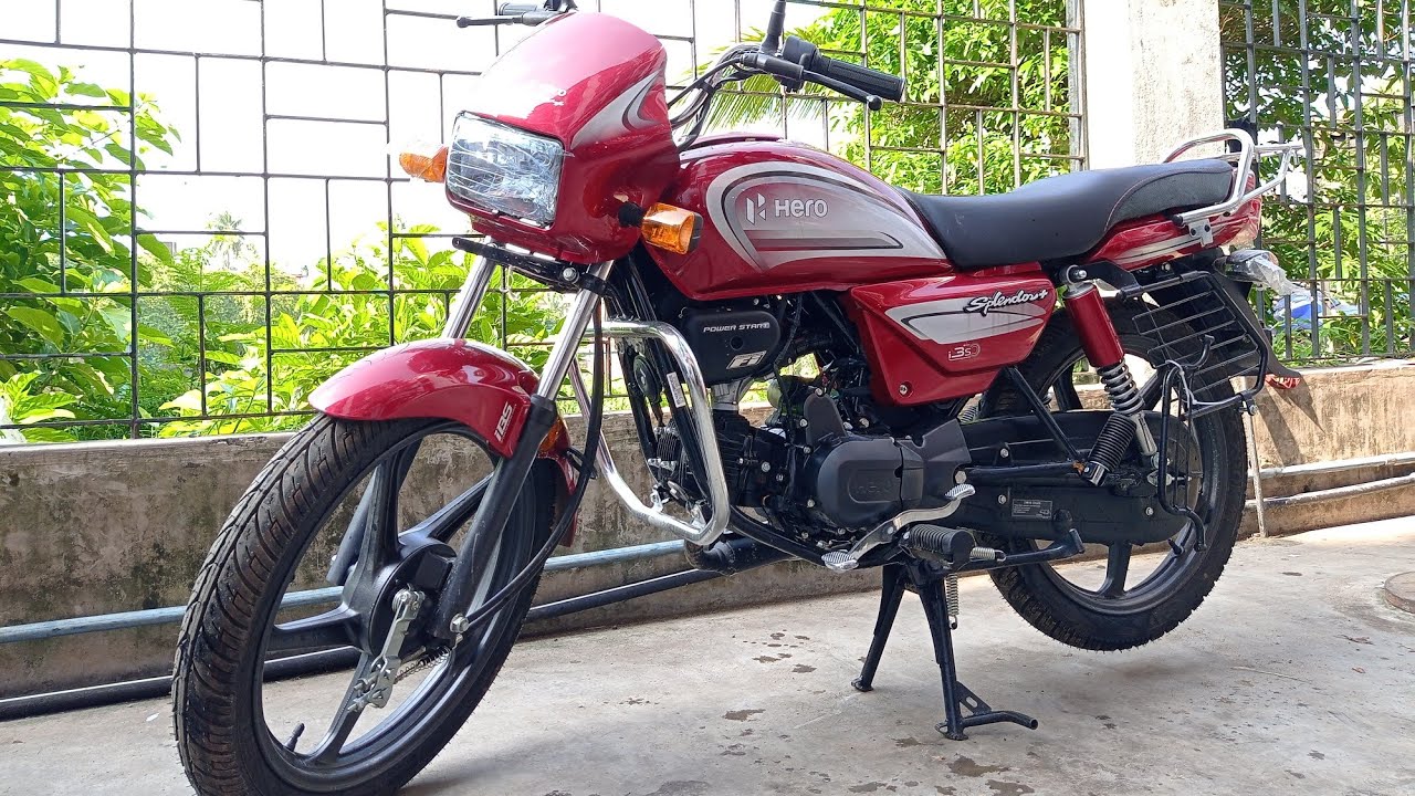 2021 Hero Splendor Plus BS6 Review | Price Mileage New Changes | Hero ...