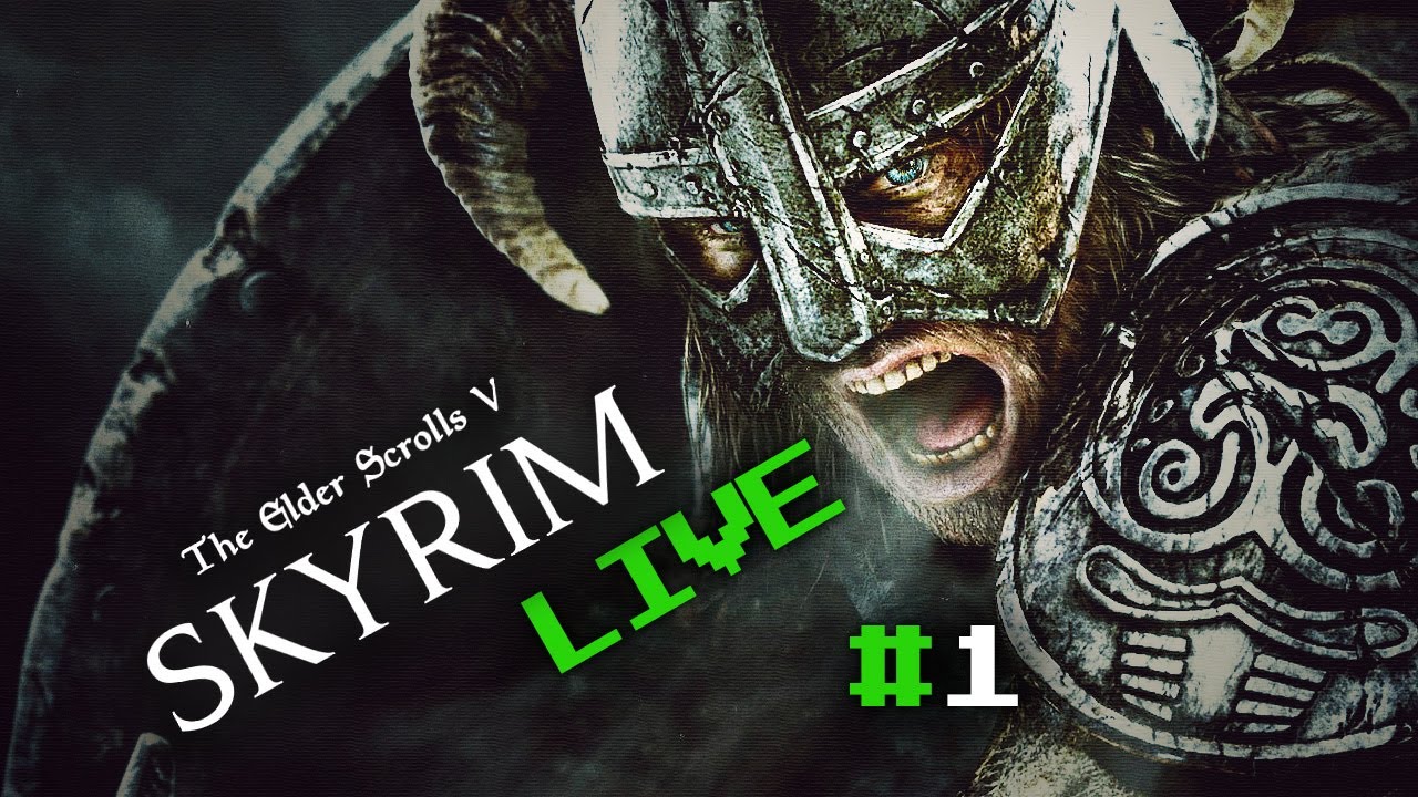 Elder Scrolls V: Skyrim Playthrough | Part 1 | Live Stream Series - YouTube