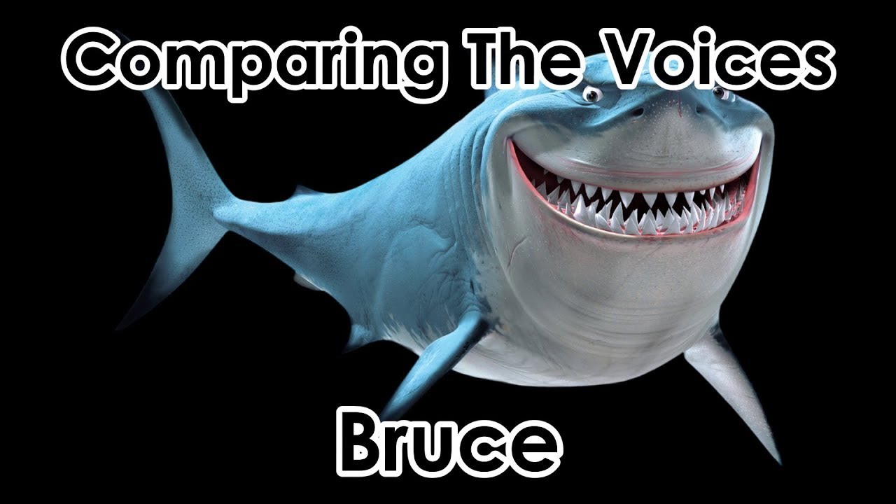 Comparing The Voices: Bruce (Finding Nemo) - YouTube