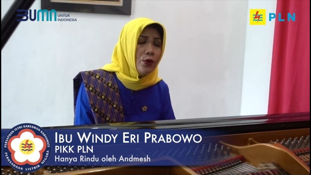 Hanya Rindu (Andmesh Cover) - Ibu Windy Eri Prabowo - PIKK PLN - YouTube