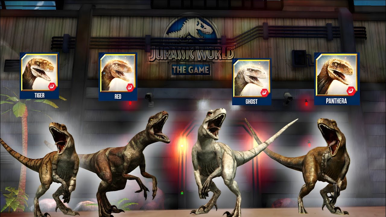 All 4 ATROCIRAPTORS Together – Maximum Destruction! || Jurassic world ...
