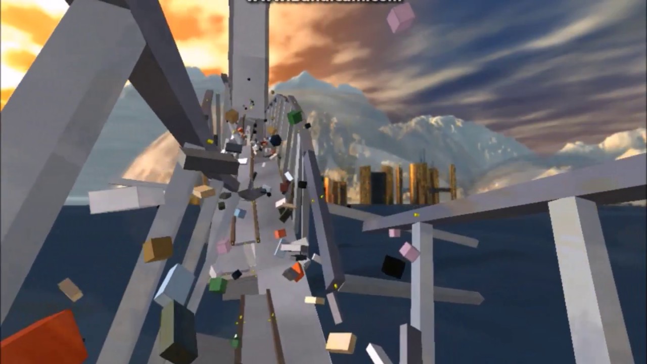 Millennium Bridge Collapse - YouTube